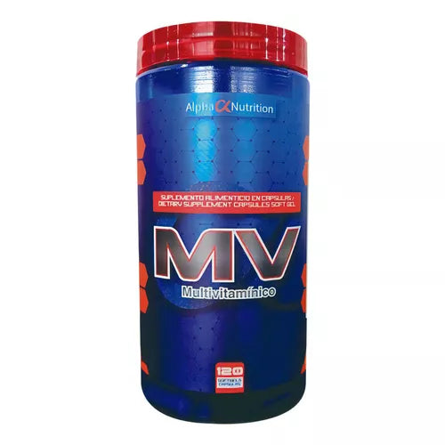 Alpha Nutrition Mv Multivitaminico 120 Caps – Beluga Fitness